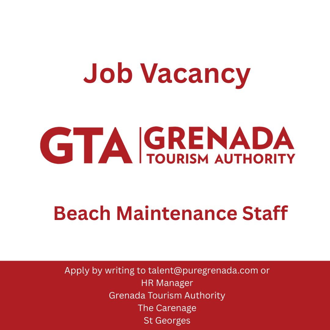 Beach Maintenance Staff - Grenada Tourism Authority - Jobs in Grenada