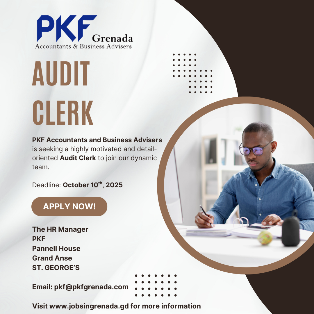 Audit Clerk - PKF - Jobs in Grenada